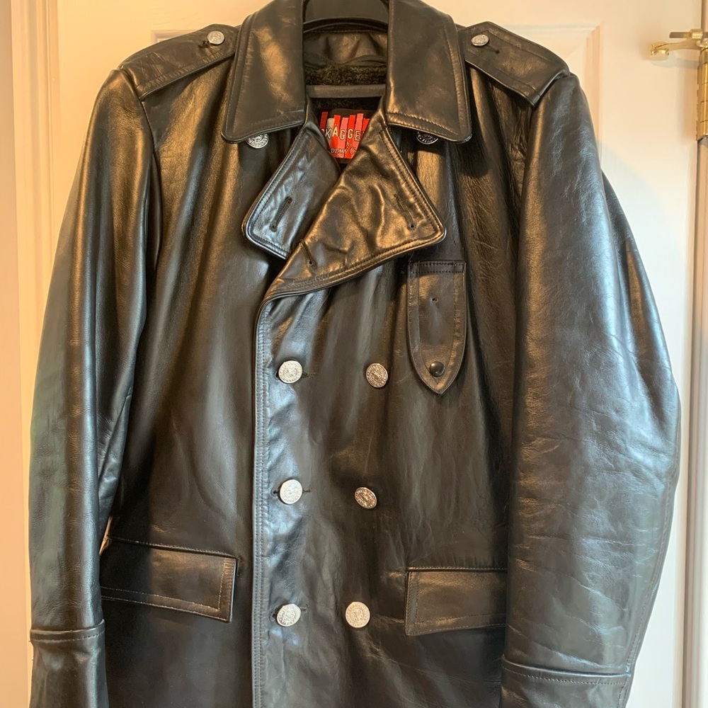 Vintage Philadelphia Police Leather Jacket - Gem